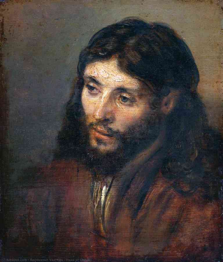 ARTE Y LITERATURA. Cabeza de Cristo, Rembrandt. Elías Ambrosius, Elías ...